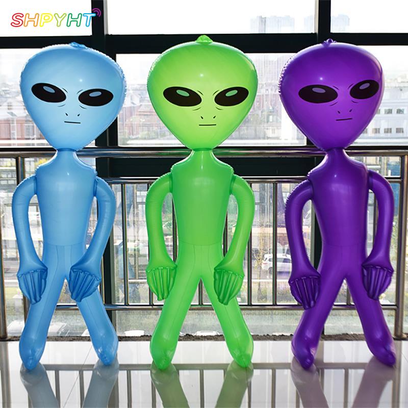 1pc PVC Inflatable Alien Model Movable Props Hallo... – Vicedeal