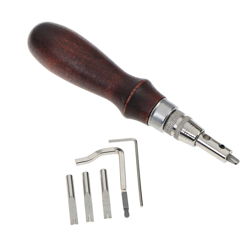 Wood Handle Durable Push Grooving Edger Device Adj... – Grandado