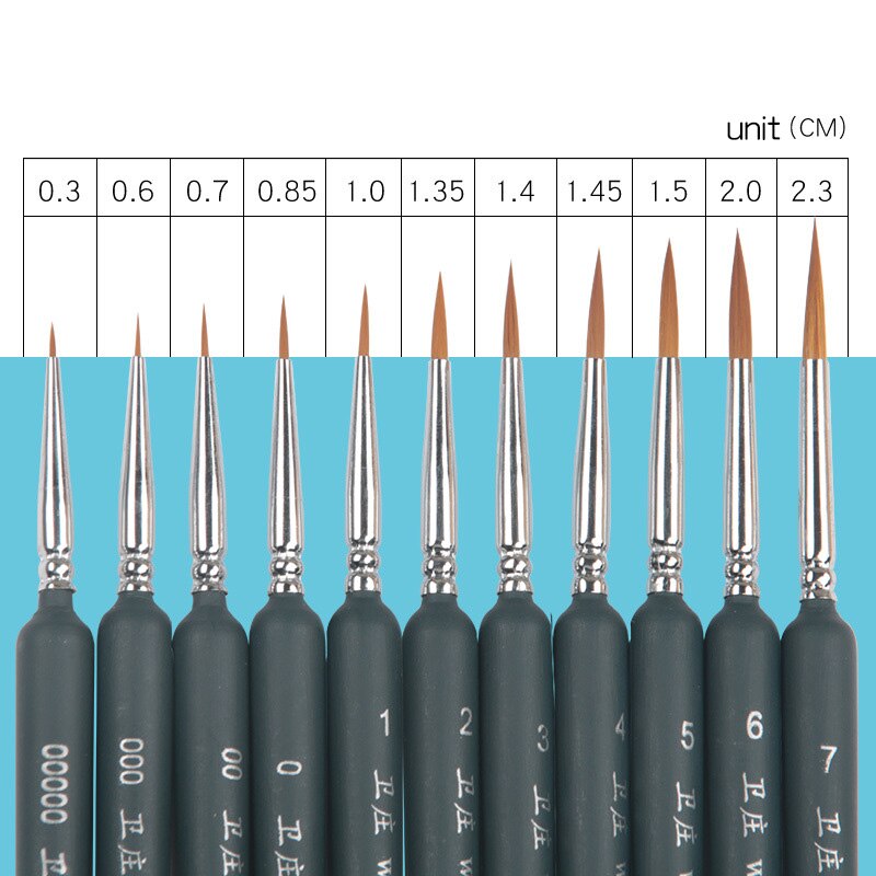 11pcs/set Fine Hand-painted Thin Hook Line Pen Dra... – Grandado