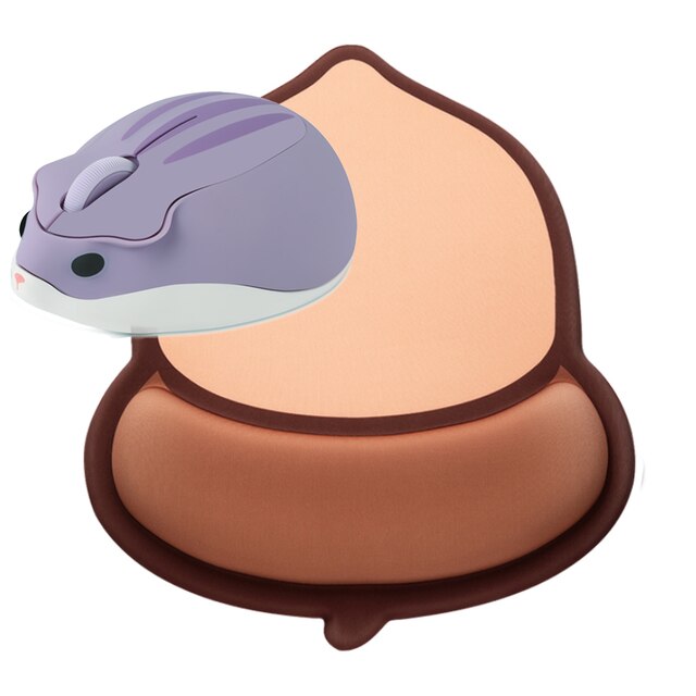 Wireless 2.4G Mouse Cute Hamster Cartoon Mause Erg... – Grandado