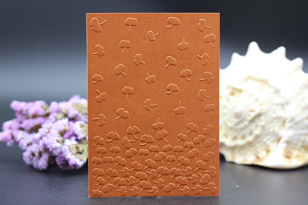 PLASTIC EMBOSSING FOLDER lucky four leaf clover tr... – Grandado