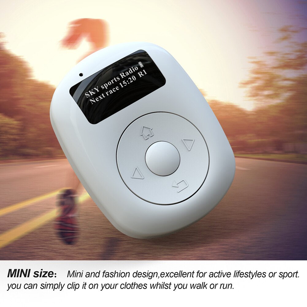 Mini Dab/Dab + Radio Ontvanger Sport Muziekspeler ... – Grandado