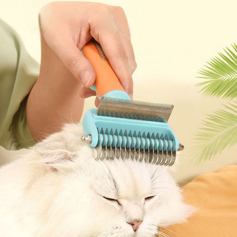 Hair Removal Comb for Dogs Cat Detangler Fur Trimm... – Vicedeal