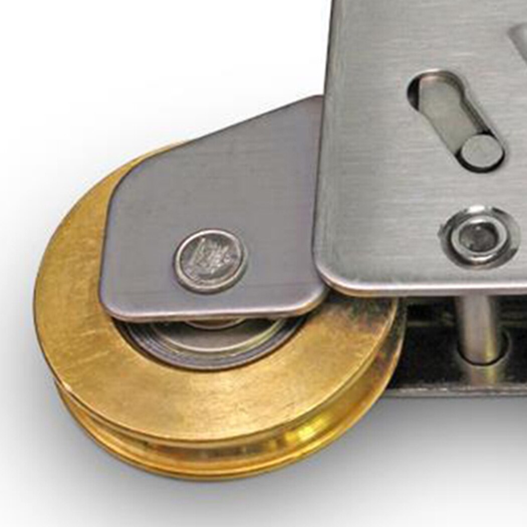 Two Wheels Tandem Sliding Balcony Door Roller Alum... – Grandado