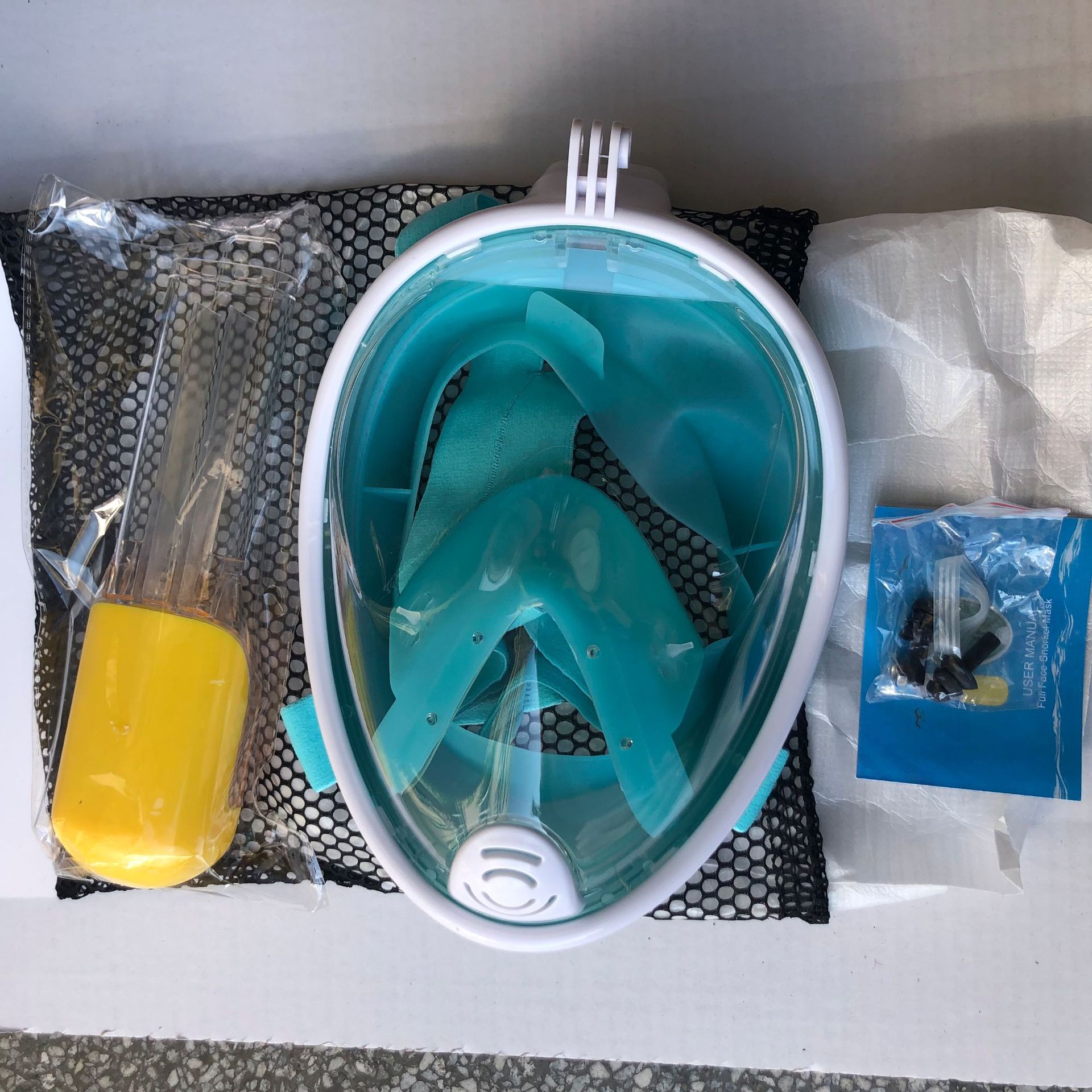 Underwater Scuba Anti Fog Full Face Diving Mask Sn... – Grandado