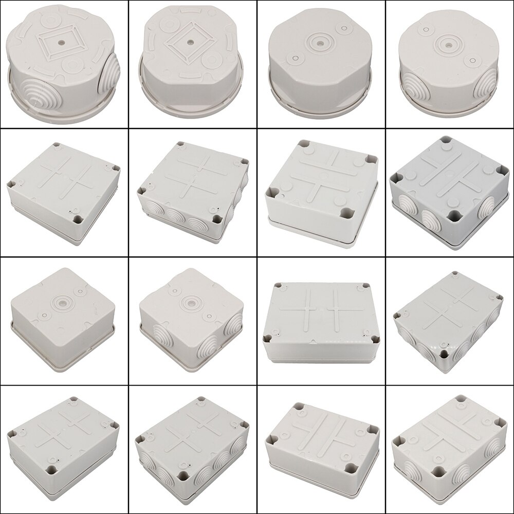 1 Set ABS plastic IP65 indoor and outdoor waterpro... – Grandado