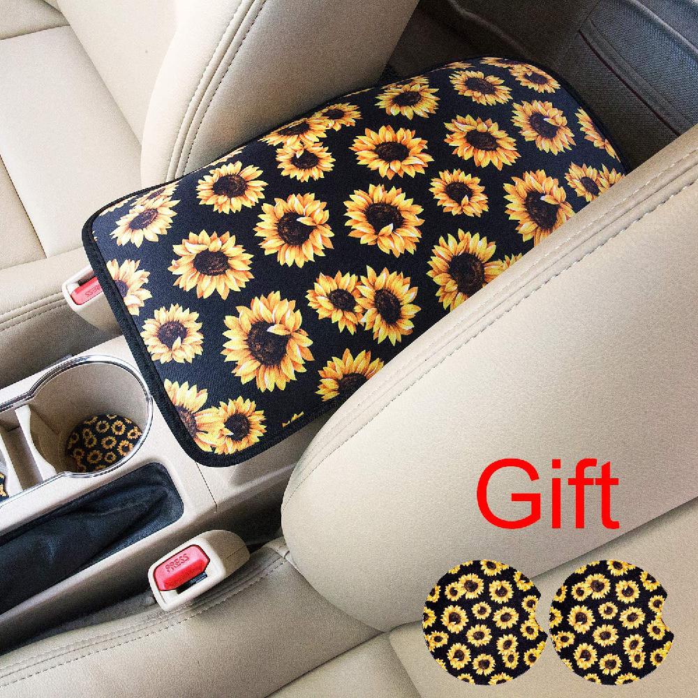 Vehicle Center Console Armrest Cover Pad Universal... – Grandado