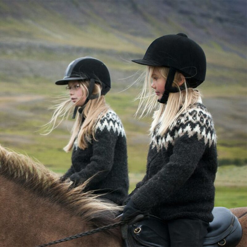 Classical Velvet Adjustable Adult Equestrian Helme... – Vicedeal