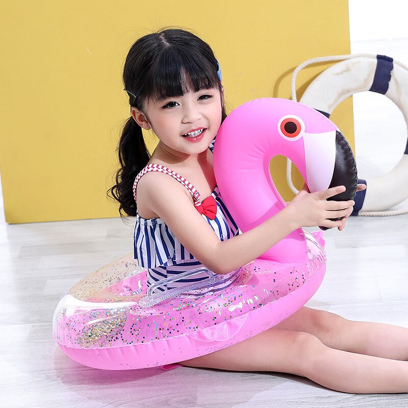 Pool Float Baby Swim Ring Flamingo Unicorn Pool Fl... – Grandado