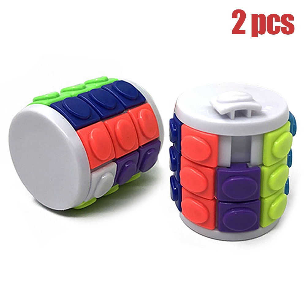 2pcs 3D Rotating Sliding Stress Cylinder Multidime... – Grandado