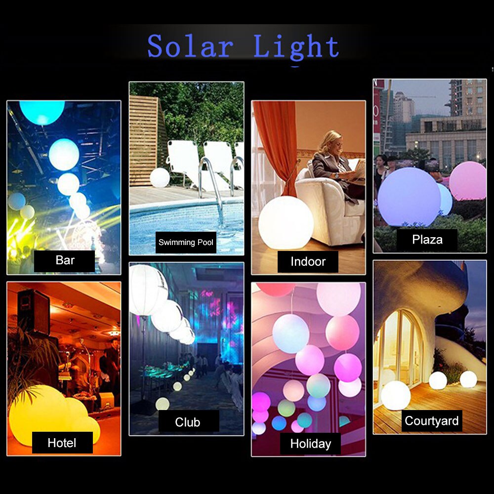 Waterproof IP65 LED Solar Water Floating Lamp Land... – Grandado