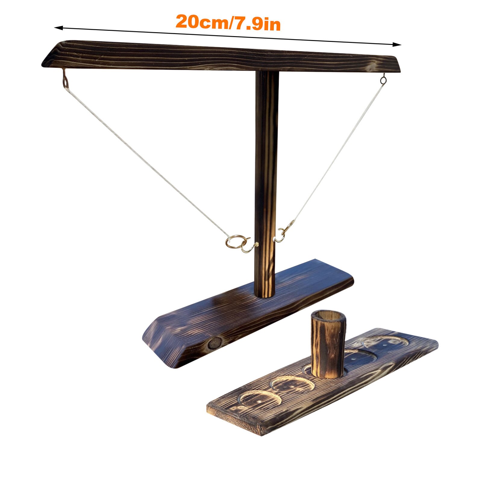 Board Game Children Adults Handmade Wooden Ring To... – Grandado