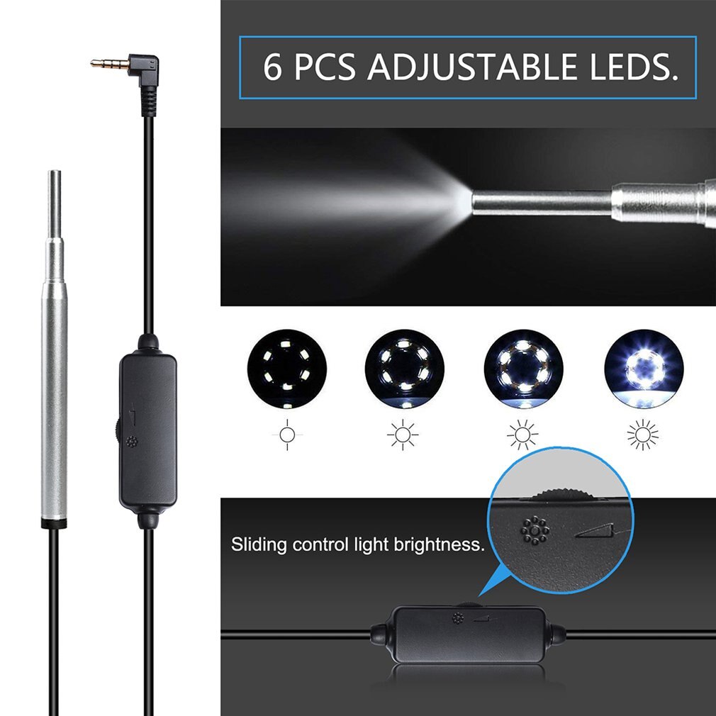 Visual Ear Spoon Ear Artifact Digging Ears HD Andr... – Grandado