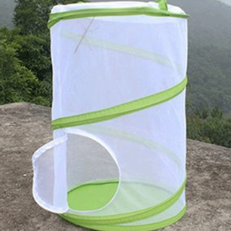 White Portable Mesh Cage Mantis Stick Small Insect... – Vicedeal