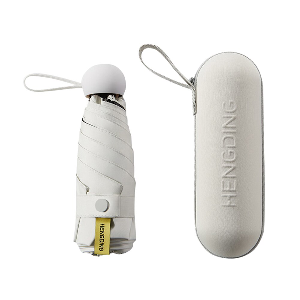 Sol paraply anti-uv regn folding bærbar upf 50+ v... – Grandado