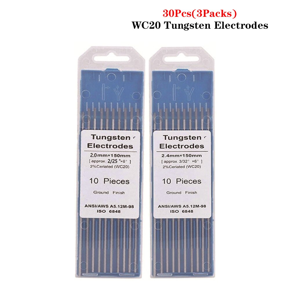 30Pcs WC20 Tungsten Elektroden Lassen Walsdraad Vo... – Vicedeal