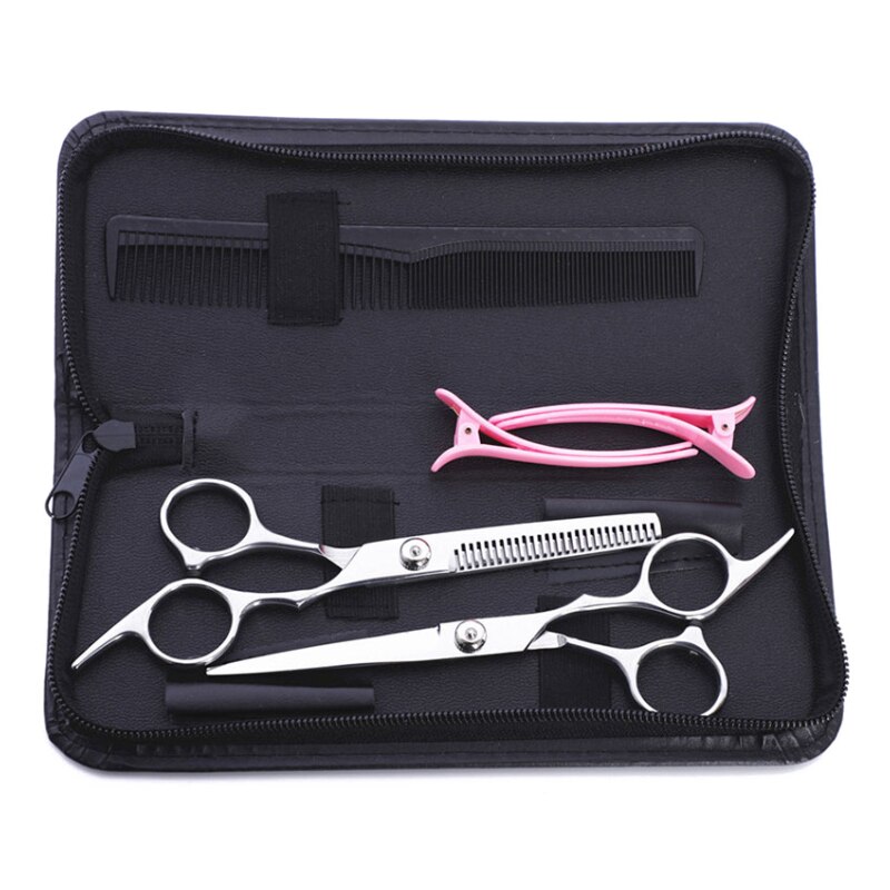 Hair Cutting Scissors Kit Barber Hair Shears Set H... – Grandado