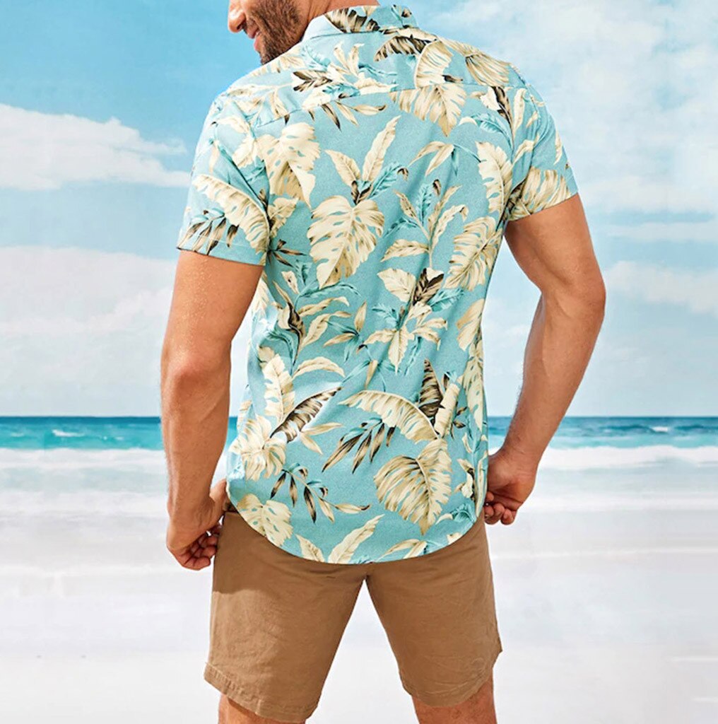 Mens Summer Heren Zomer Mode Toevallige Koel Stran... – Vicedeal