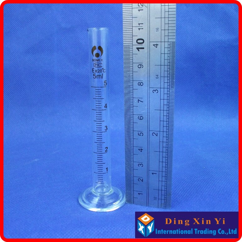 (4 pieces/lot) 5ml glass graduate glass measuring ... – Grandado