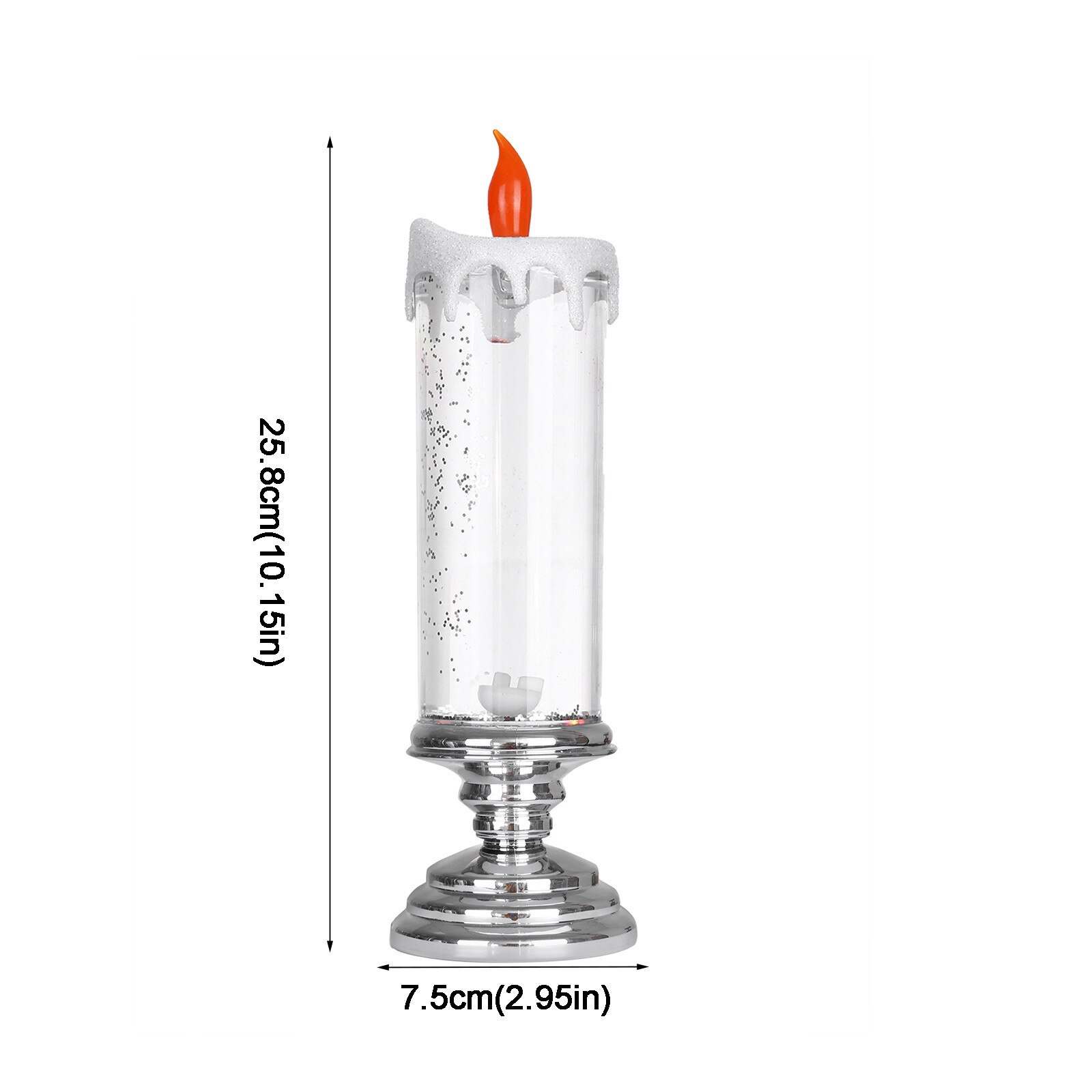 A vela de cristal romântica flameless do diodo emi... – Grandado
