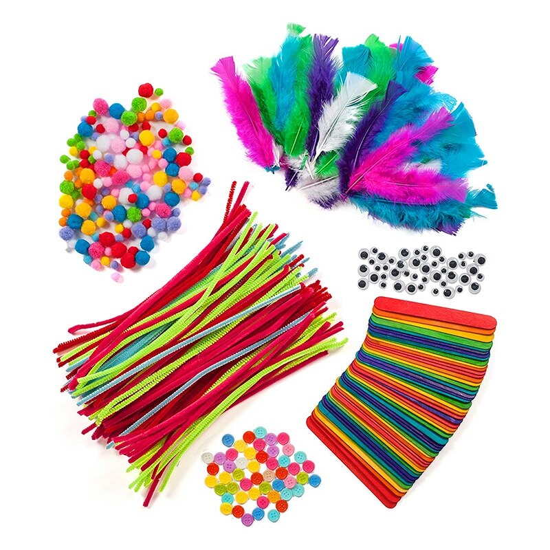 Pipe Cleaners Crafts Set Crafting Kit Chenille Ste... – Grandado