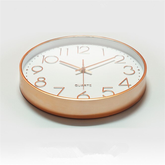 Relojes de pared redondos y silenciosos, de plásti... – Grandado