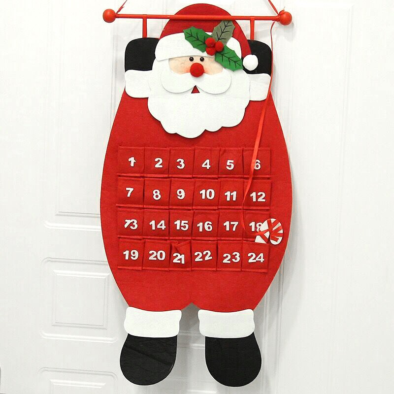 1PC Christmas Calendar Countdown Calendar Wall Cal... – Vicedeal