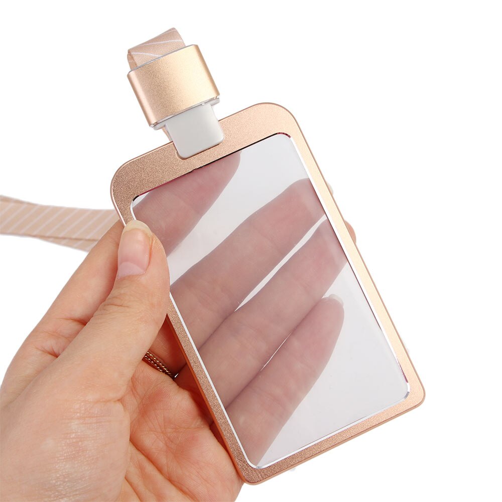 1Pc Metal ID Badge Card Holder Business Security P... – Grandado