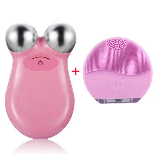 Facial Massager Gezicht Lifting Microcurrent Rolle... – Vicedeal