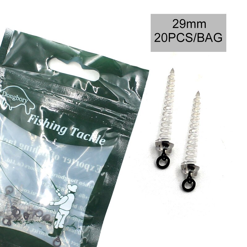 20PCS Boilie Screw Peg with Ring Swivel for Ronnie... – Grandado