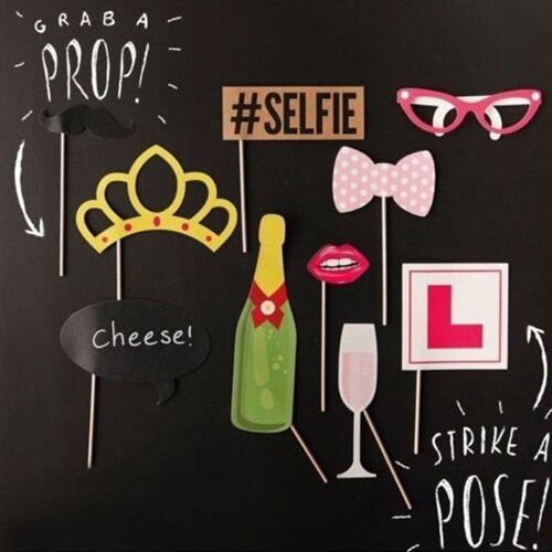 10 Teile/satz Photo Booth Props Photobooth Schnurr... – Vicedeal