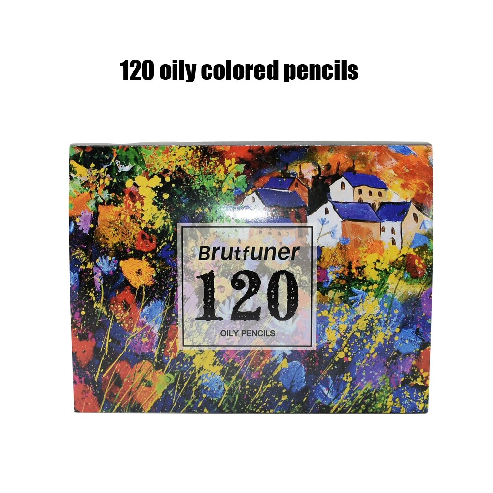 Brutfuner 48/72/120/160 Color Oil Color Pencils Sk... – Vicedeal