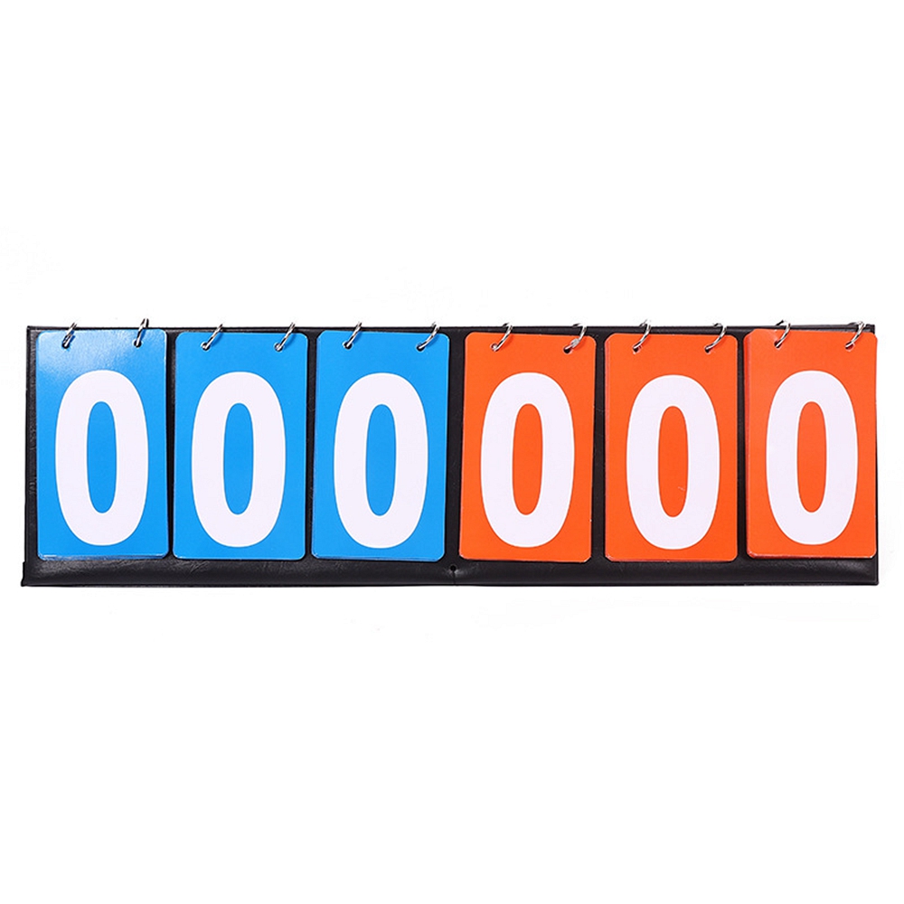 2/3/4/6 Sports Scoreboard, Desktop Portable Flip S... – Grandado