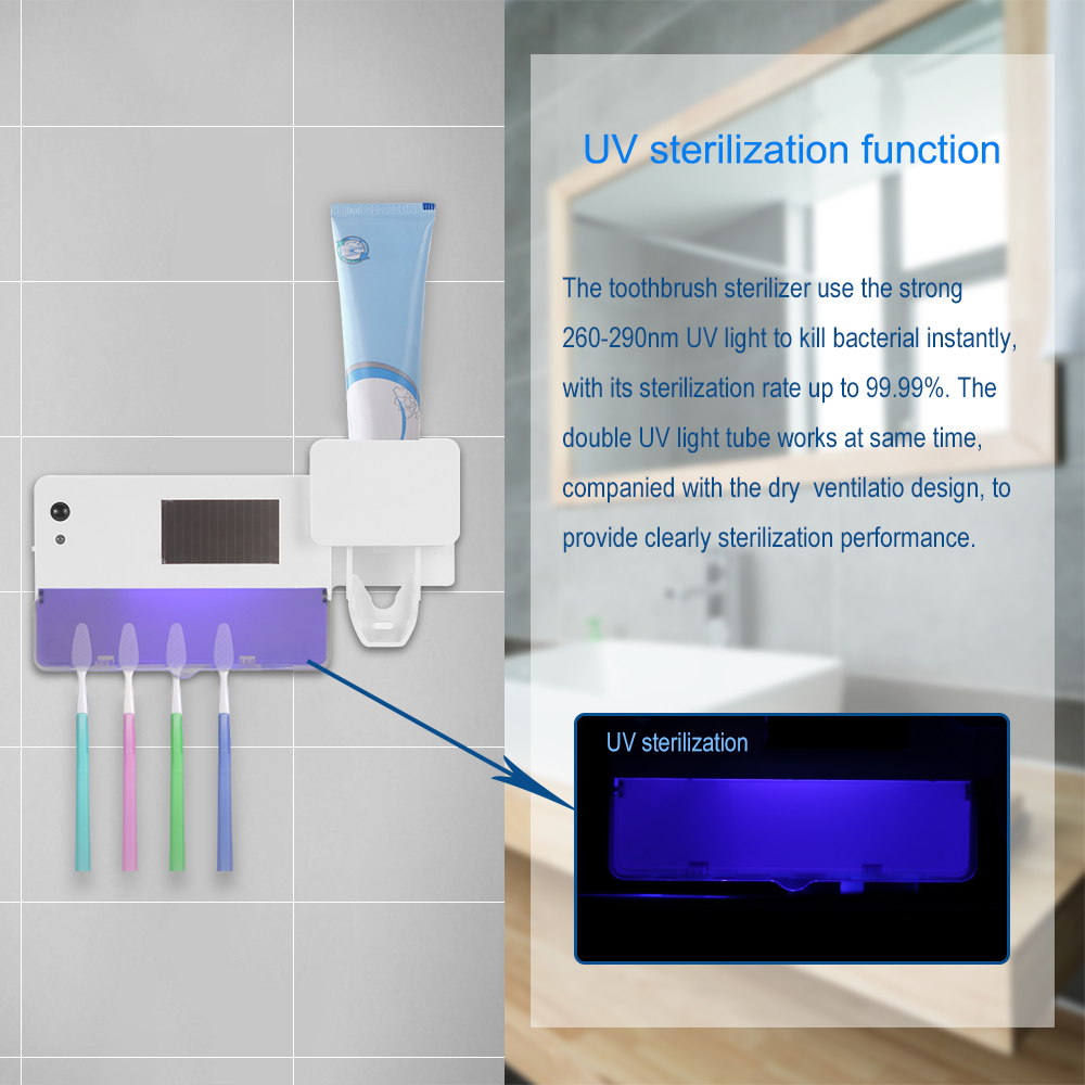 Family Toothbrush Sanitizer UV Autoclave Steriliza... – Grandado