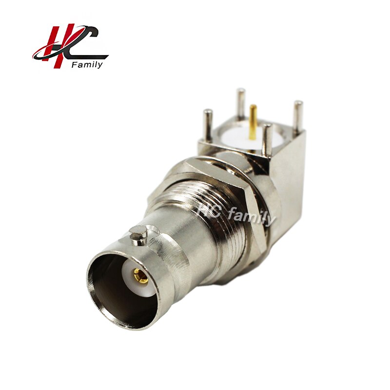 1pc Bnc PCB Mount Connector, Haakse PCB Mount jack... – Vicedeal