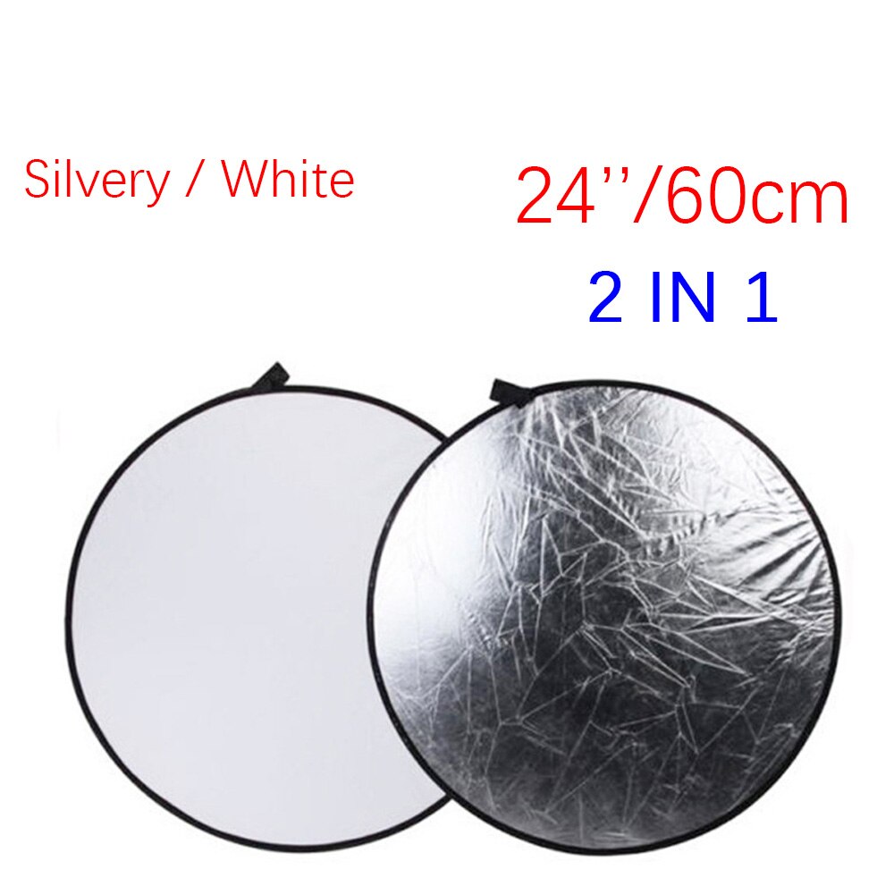 Camllite 60cm Reflector 2 in 1 Collapsible Silvery... – Grandado