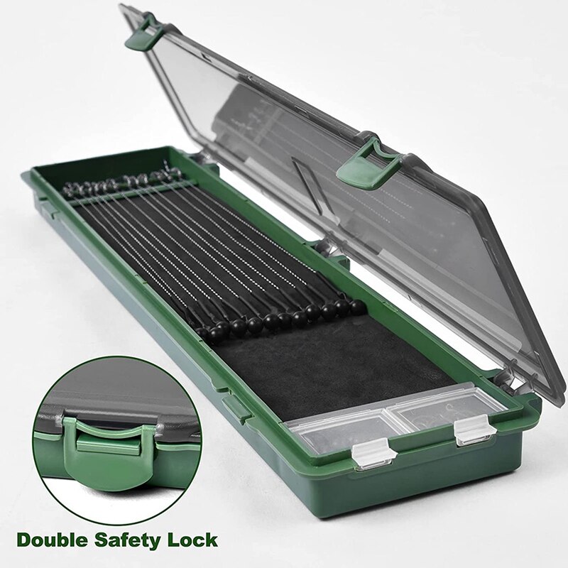 Karper Rig Doos Met Vis Haak, Karpervissen Opbergd... – Vicedeal