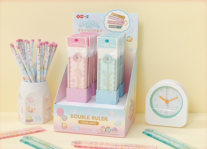 1PC 30CM Cartoon Folding Scale Ruler Bookmarks Boo... – Vicedeal