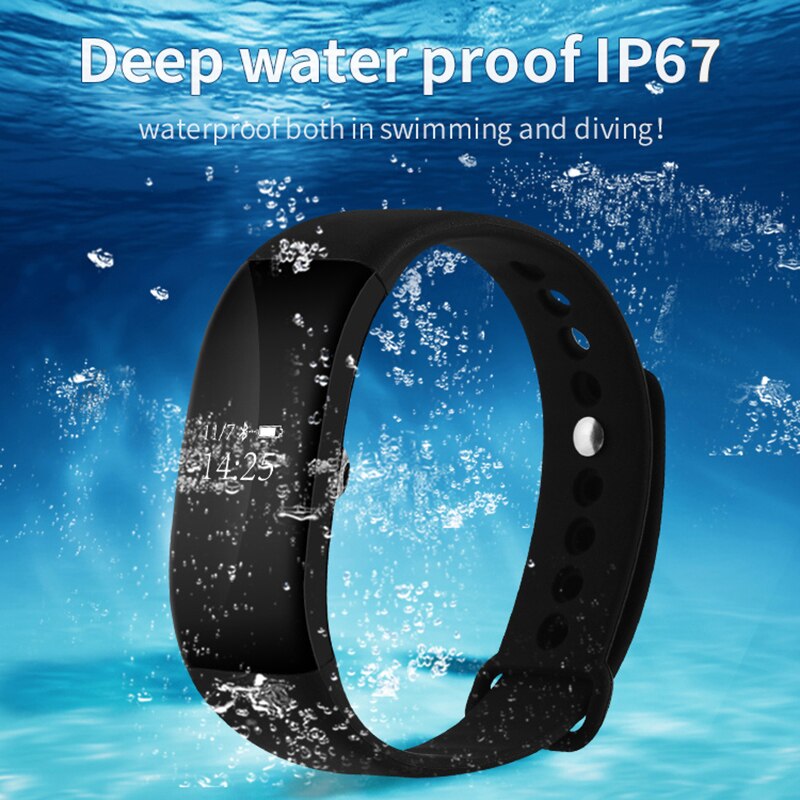 IP67 Sport Gym Step Counter Heart Rate Monitor Hea... – Grandado