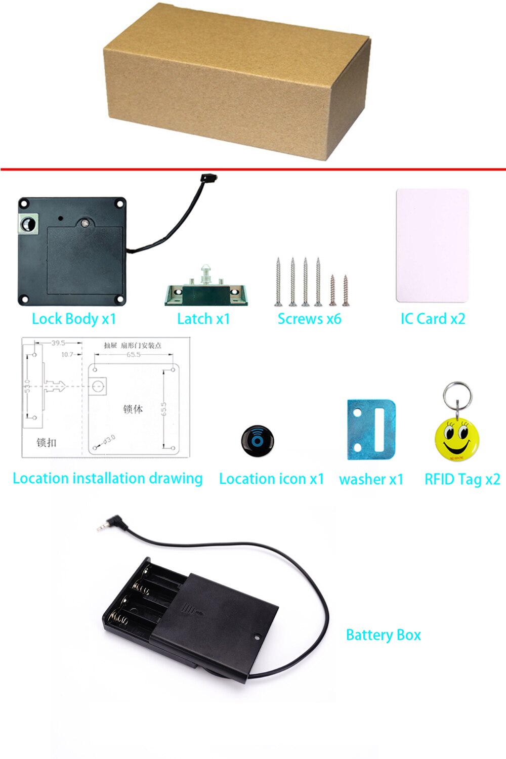 Invisible 13.56MHZ IC Card RFID Smart Hidden Cabin... – Grandado