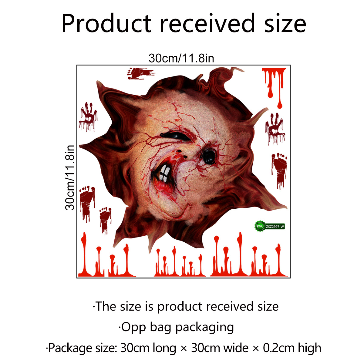 Halloween Decoration Self-Adhesive Wall Stickers H... – Vicedeal