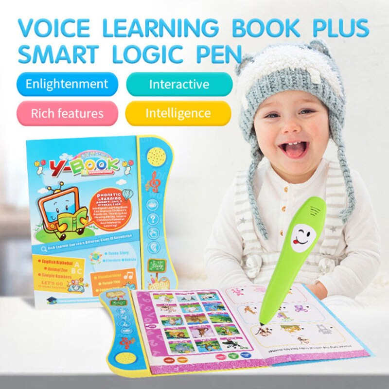 Kids Learning Book English Letter Numbers Smart Lo... – Vicedeal