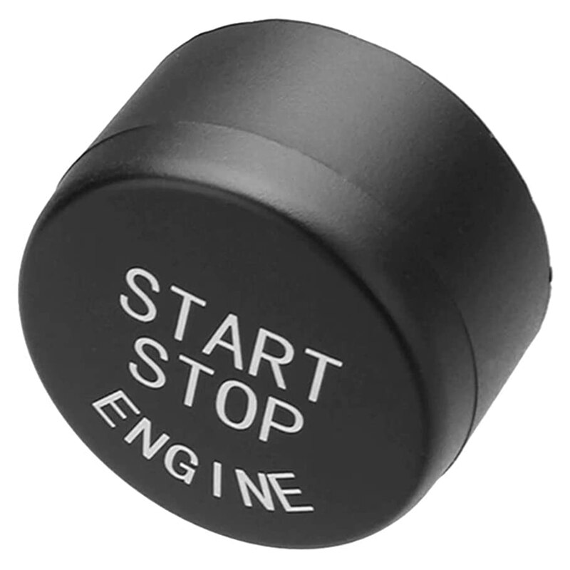 Auto Motor Start Stop Knop Zwarte Cover Schakelaar... – Grandado