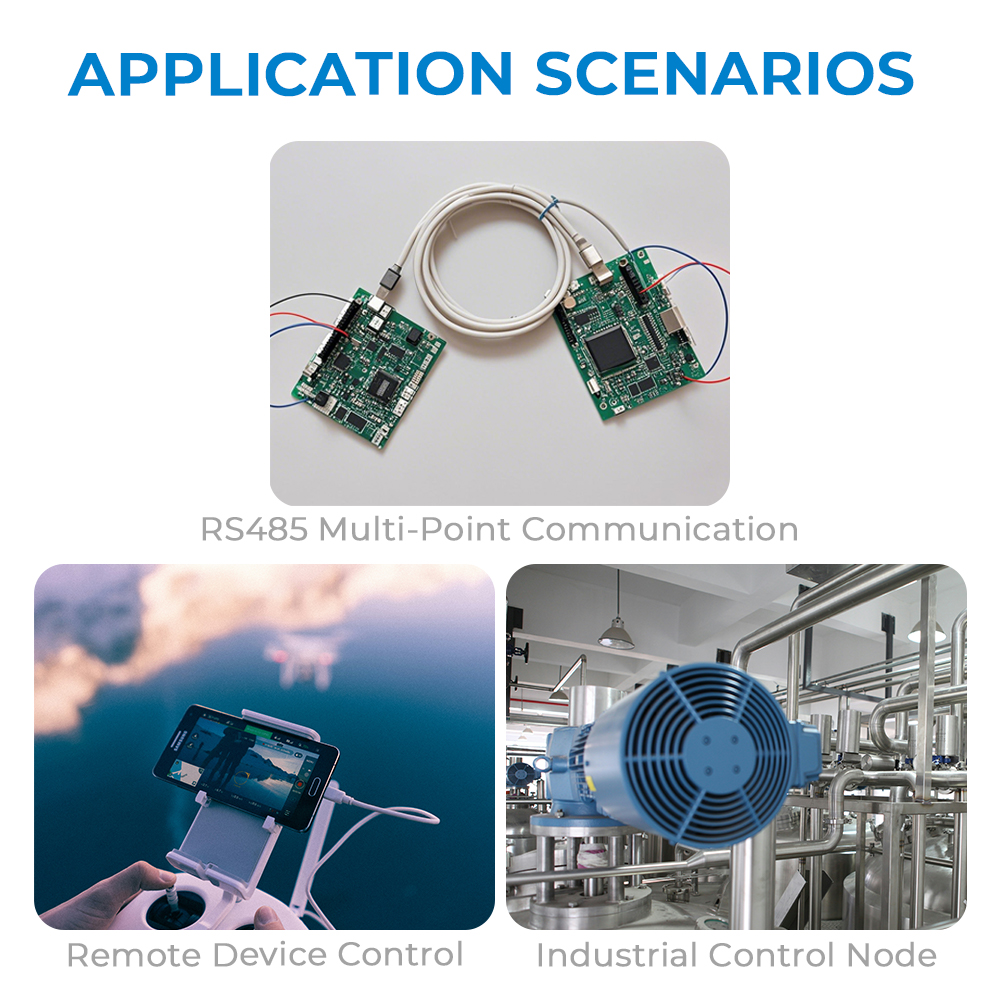 M5Stack Official ATOMIC RS485 Base TTL-RS485 Conve... – Grandado