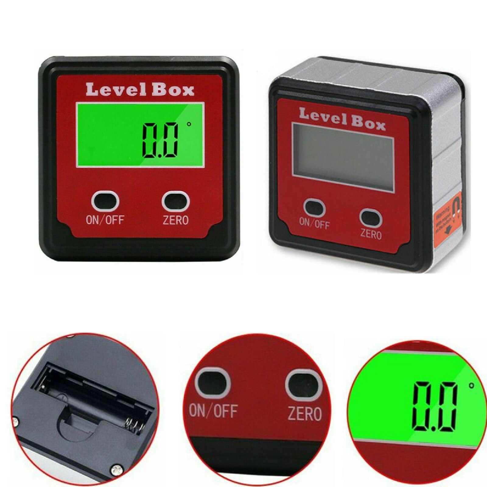 Mini Digital Protractor Inclinometer Electronic Le... – Grandado