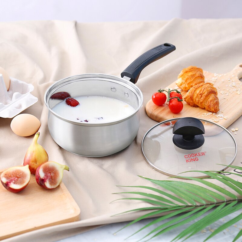 COOKER KING 16cm Classic Stainless Steel Sauce Pan... – Grandado