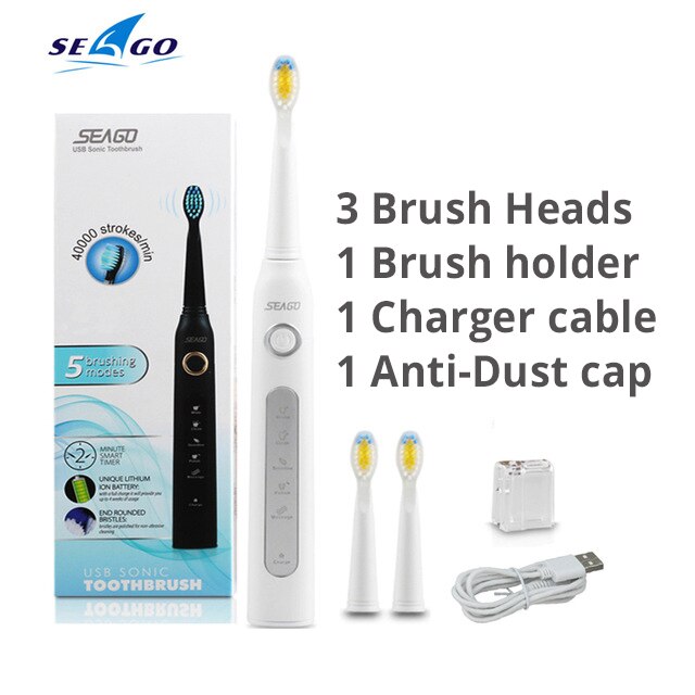 Sonic Electric Toothbrush Sonic Clean Teeth Brush ... – Grandado