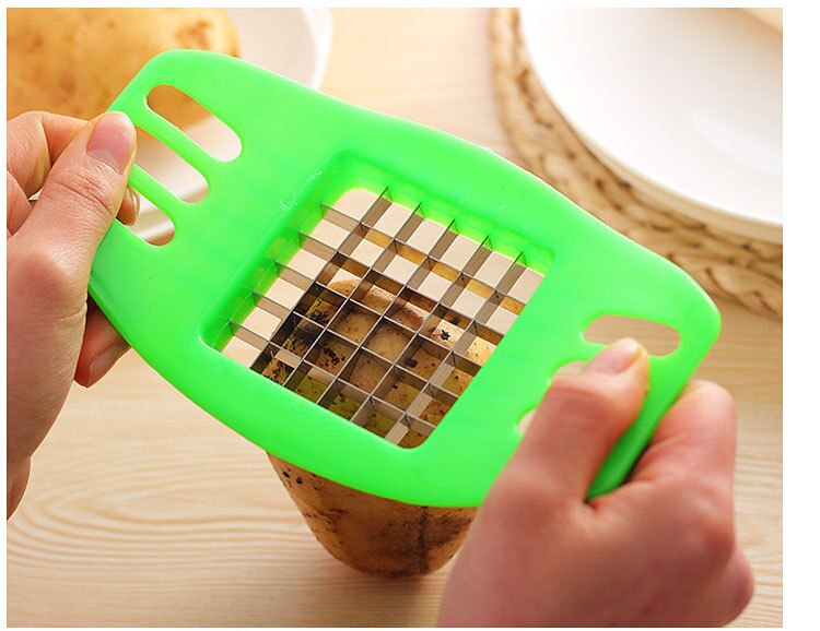 Potato Slicer Cut Potato Grid Artifact Grid Wipe G... – Grandado