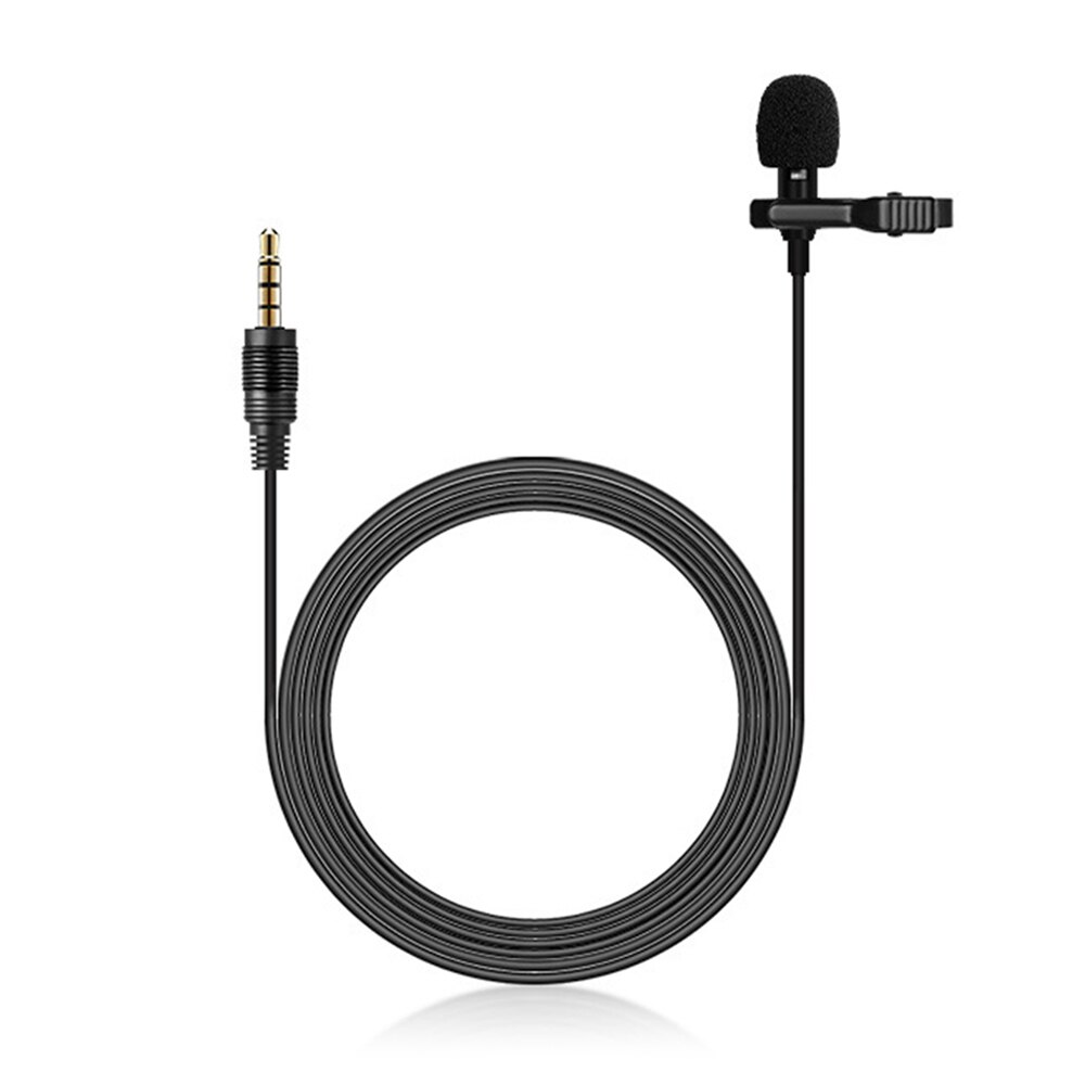 Lavalier Microphone Lapel Clip-on Condenser Mini M... – Vicedeal
