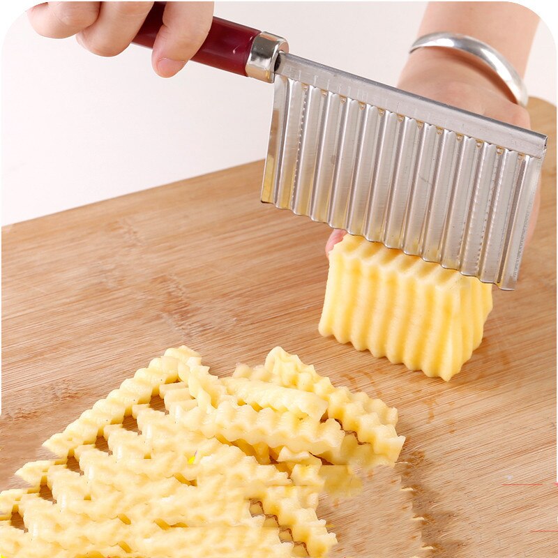 Kitchen wave Edge knife stainless steel wolf tooth... – Grandado